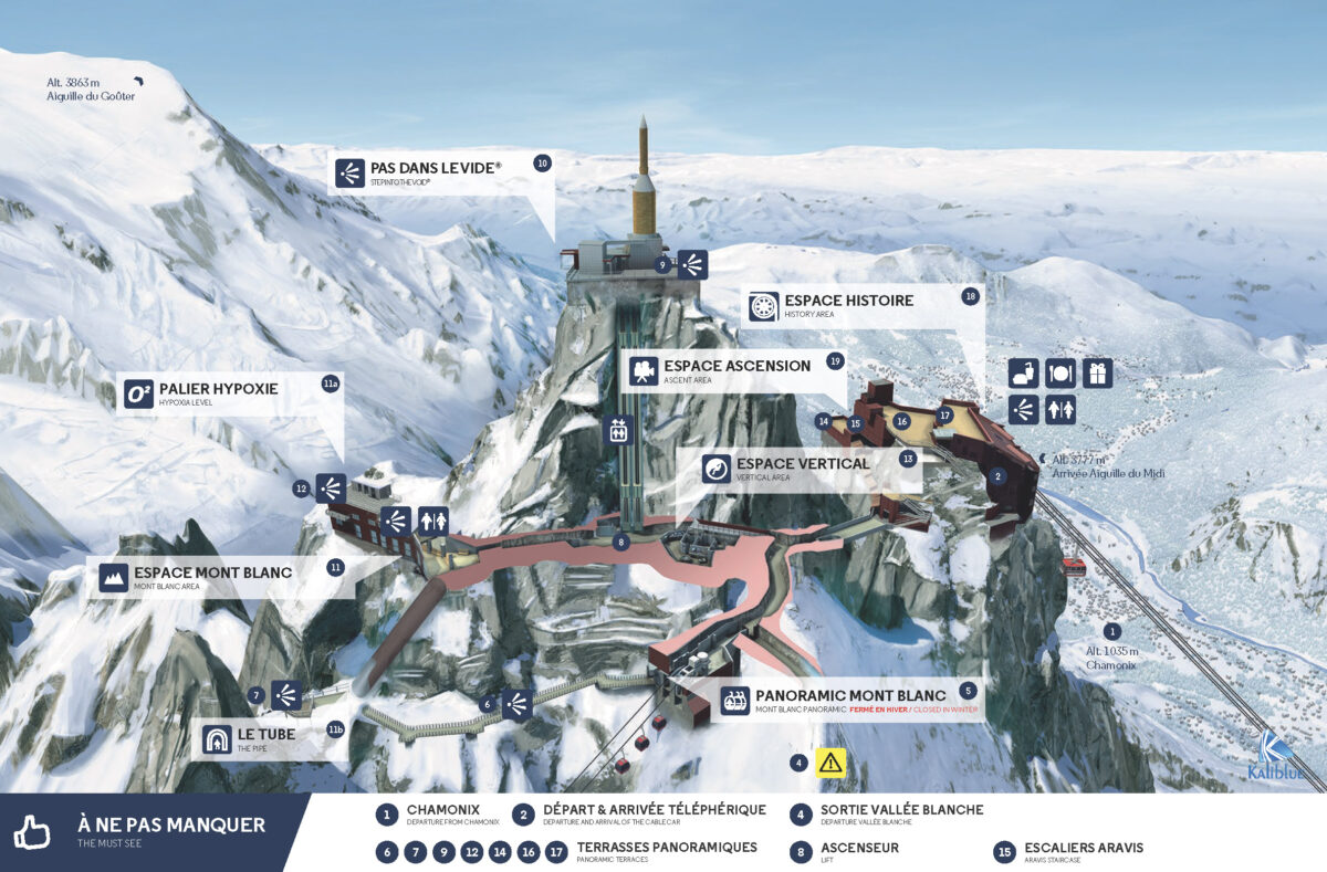 Ski Maps - Chamonix Ski Passes and Early Bird passes